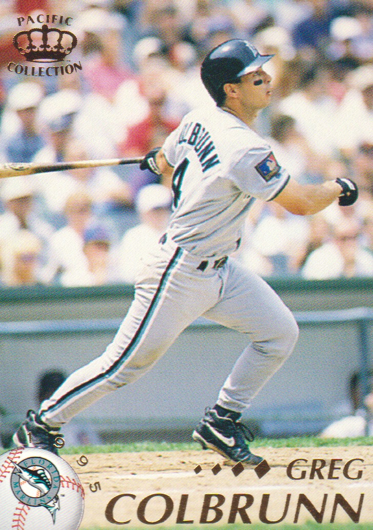 1995 Pacific #171 Greg Colbrunn - NM-MT - GamesandCards.com | Beckett ...