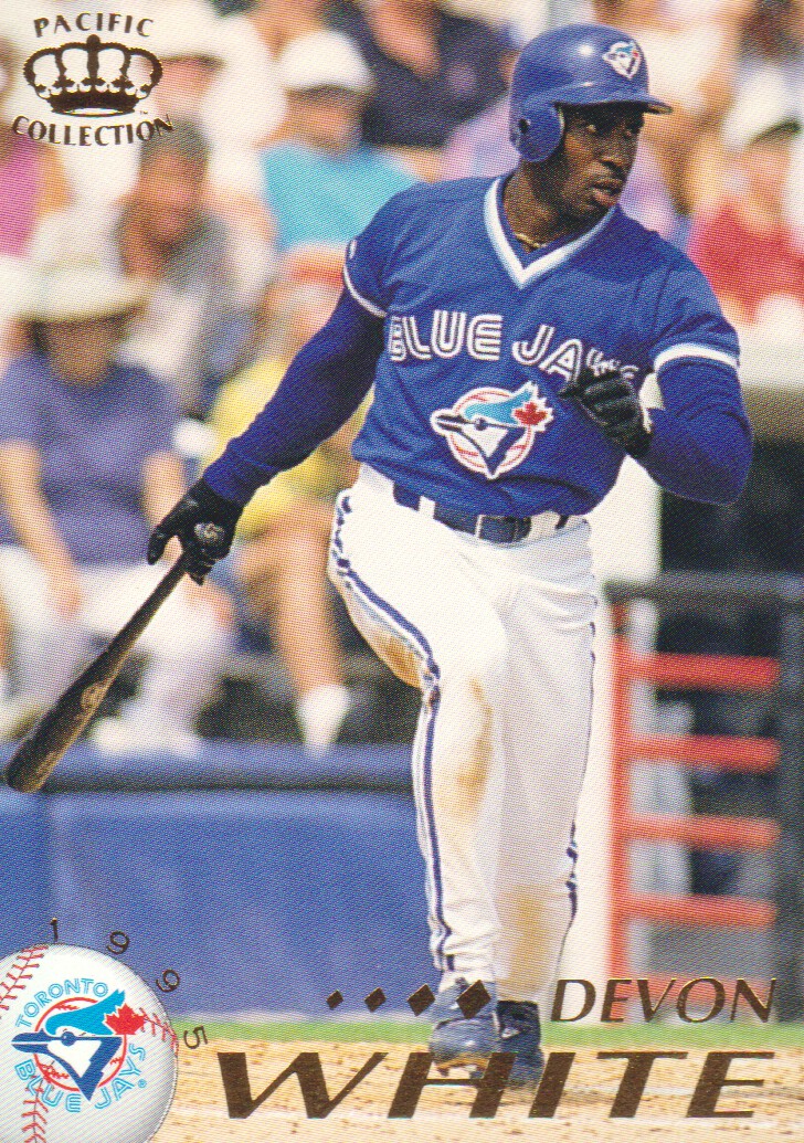 1995 Pacific #450 Devon White - NM-MT - GamesandCards.com | Beckett ...