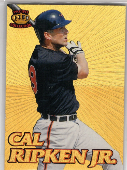 1995 Pacific Gold Prisms #9 Cal Ripken - - * Refractor Line - NM ...
