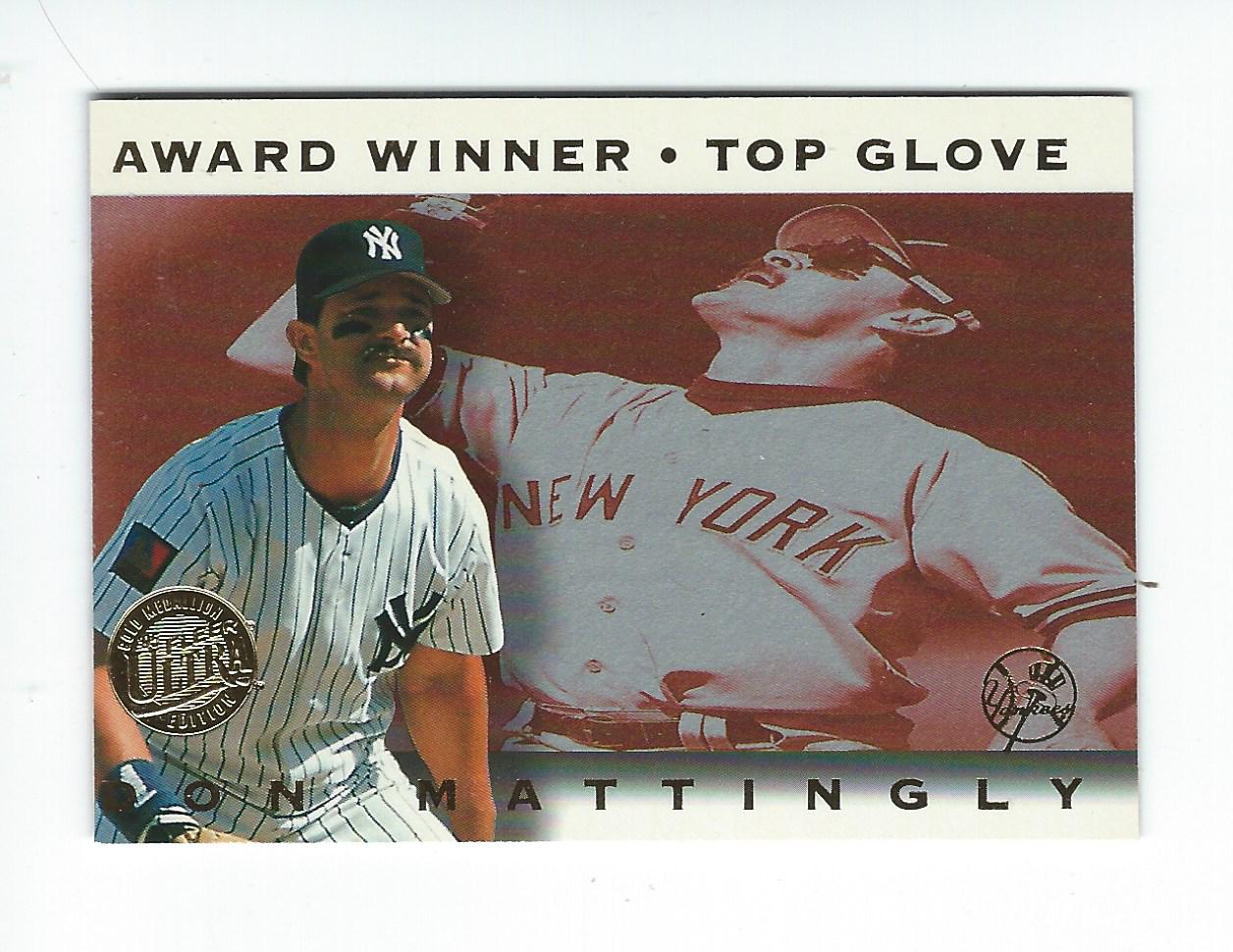 1995 Ultra Award Winners Gold Medallion #2 Don Mattingly - NM-MT
