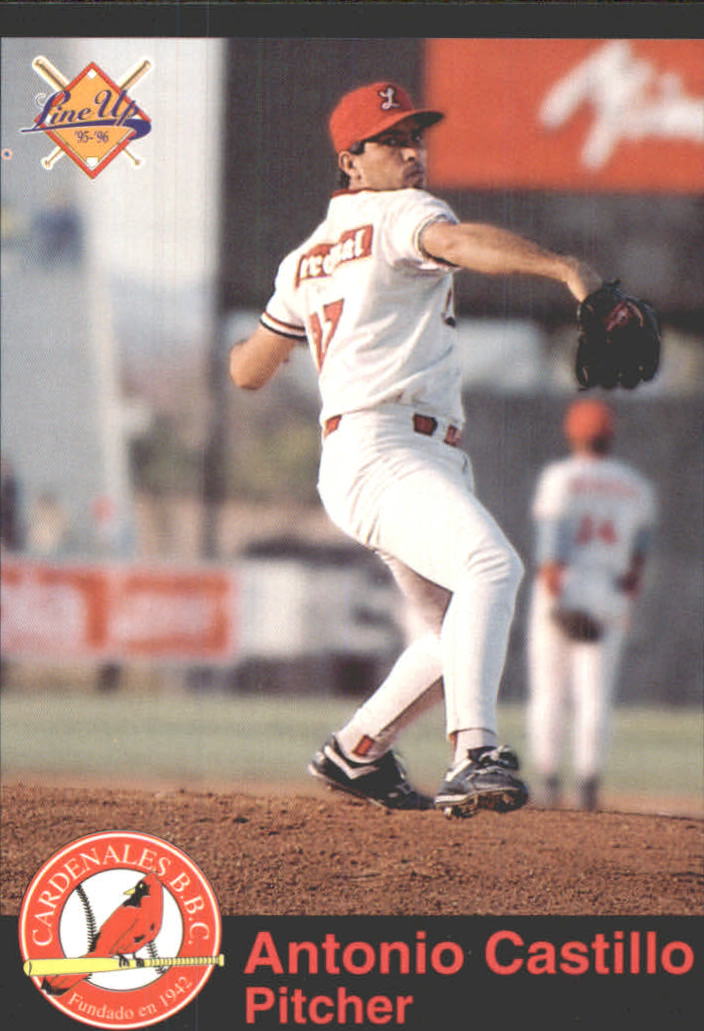1995-96 LineUp Venezuelan Baseball #185 Antonio Castillo - NM-MT