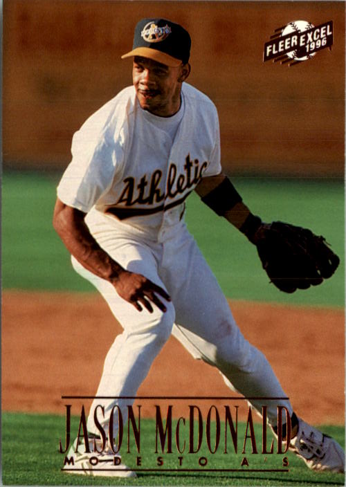 1996 Excel #99 Jason McDonald - NM-MT