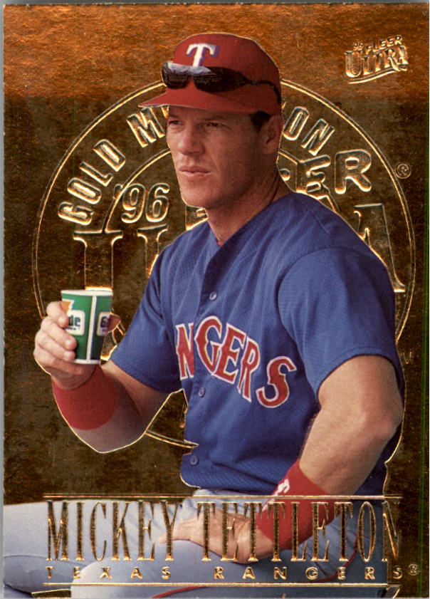 1996 Ultra Gold Medallion #141 Mickey Tettleton - NM-MT