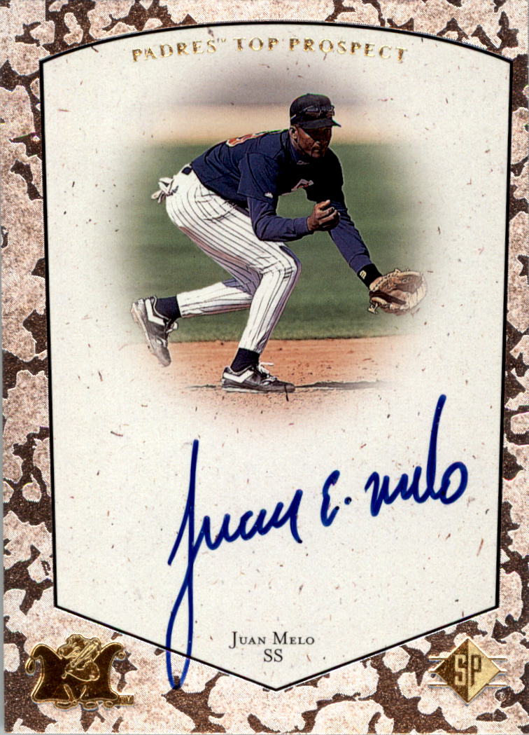 1998 SP Top Prospects Autographs #JM Juan Melo - NM-MT - AU Sports ...