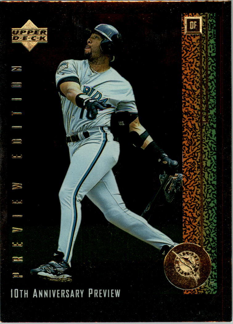 1998 Upper Deck 10th Anniversary Preview Retail 53 Gary Sheffield Nm Mt