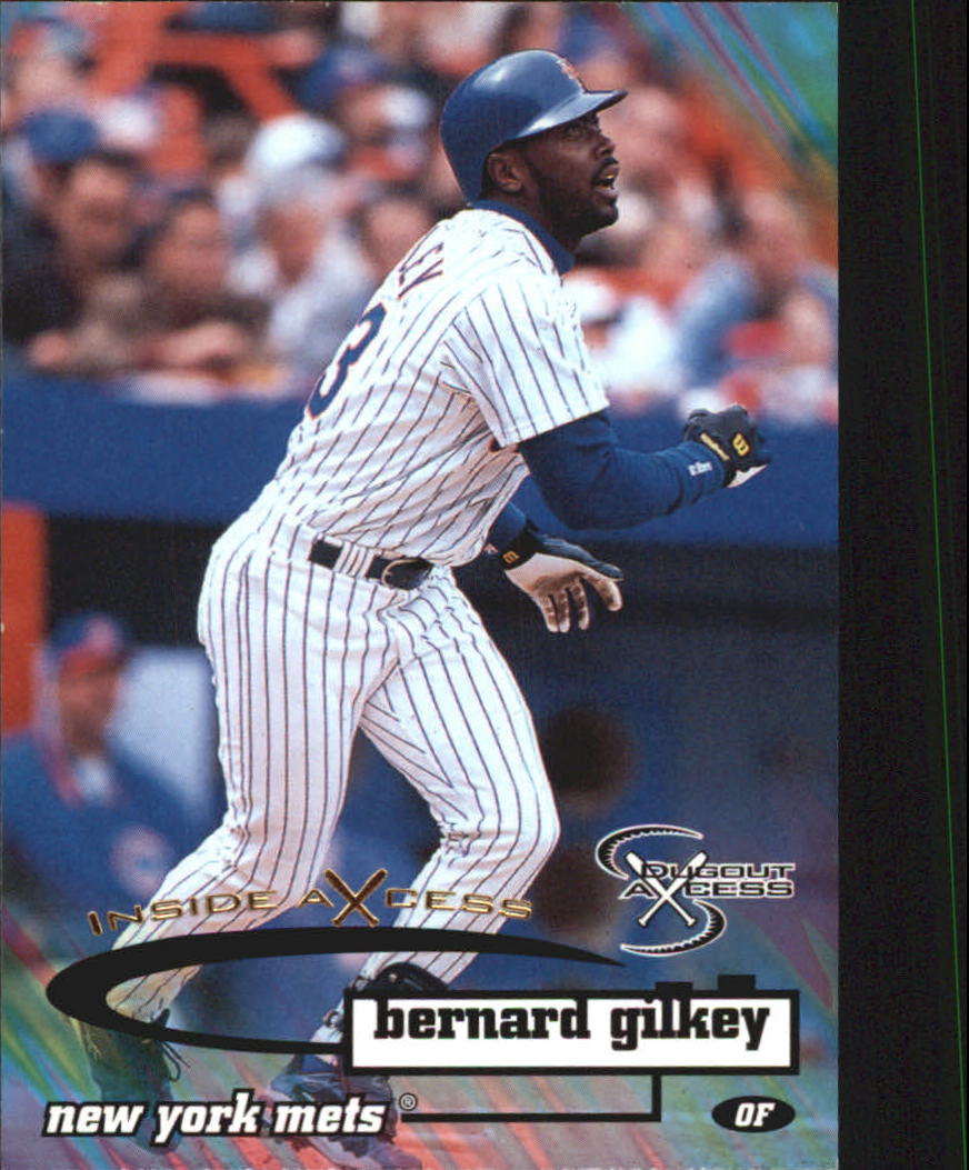 1998 SkyBox Dugout Axcess Inside Axcess #33 Bernard Gilkey - NM-MT ...