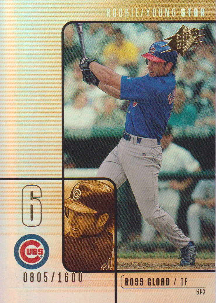 2000 SPx #192 Ross Gload/1600 RC - #'d /1600 - NM-MT - GamesandCards ...
