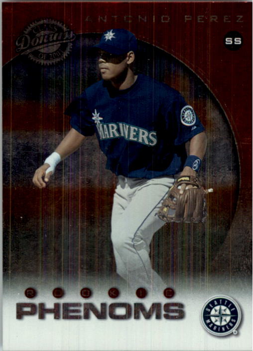 2001 Donruss Class of 2001 First Class #217 Antonio Perez PH - NM-MT