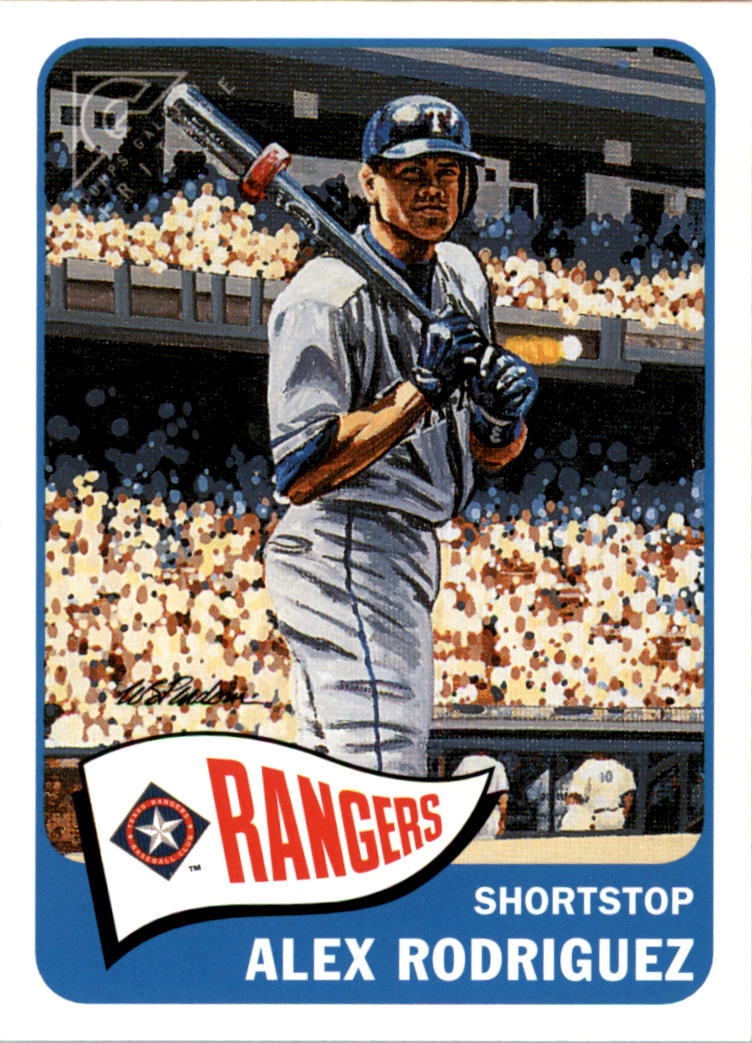 2001 Topps Gallery Heritage #GH7 Alex Rodriguez - NM-MT