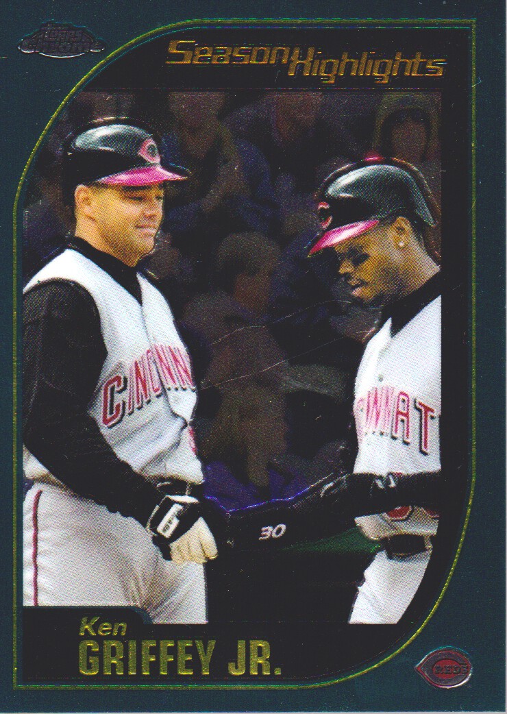2001 Topps Chrome #314 Ken Griffey Jr. SH - NM-MT - GamesandCards.com ...