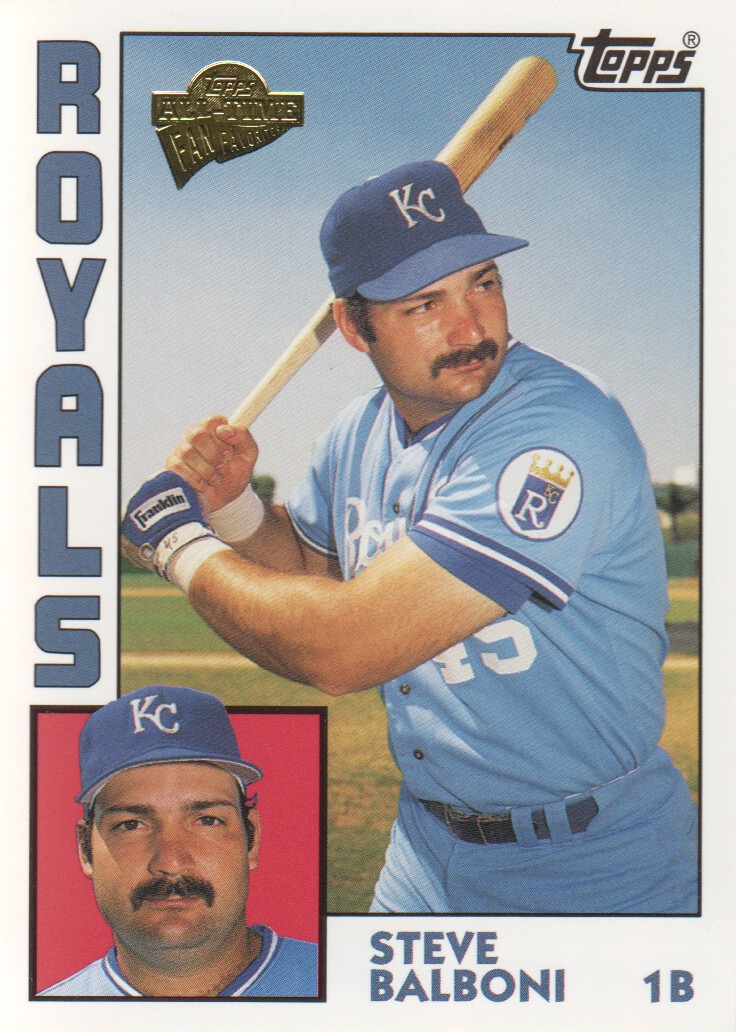 2003 Topps All-Time Fan Favorites #59 Steve Balboni - NM-MT ...