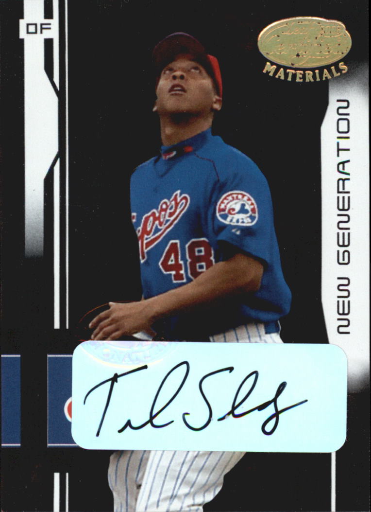 2003 Leaf Certified Materials #247 Terrmel Sledge NG AU RC - NM-MT