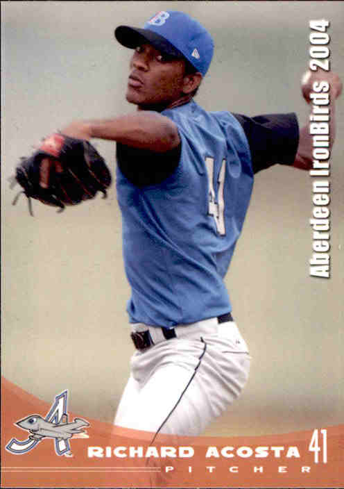 2004 Aberdeen Ironbirds Grandstand #1 Richard Acosta - NM