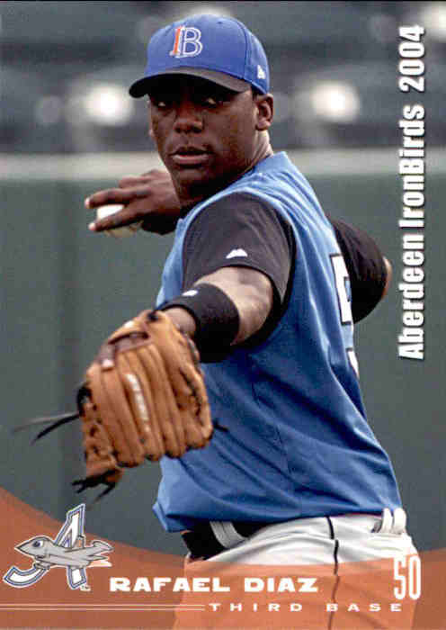 2004 Aberdeen Ironbirds Grandstand #11 Rafael Diaz - NM