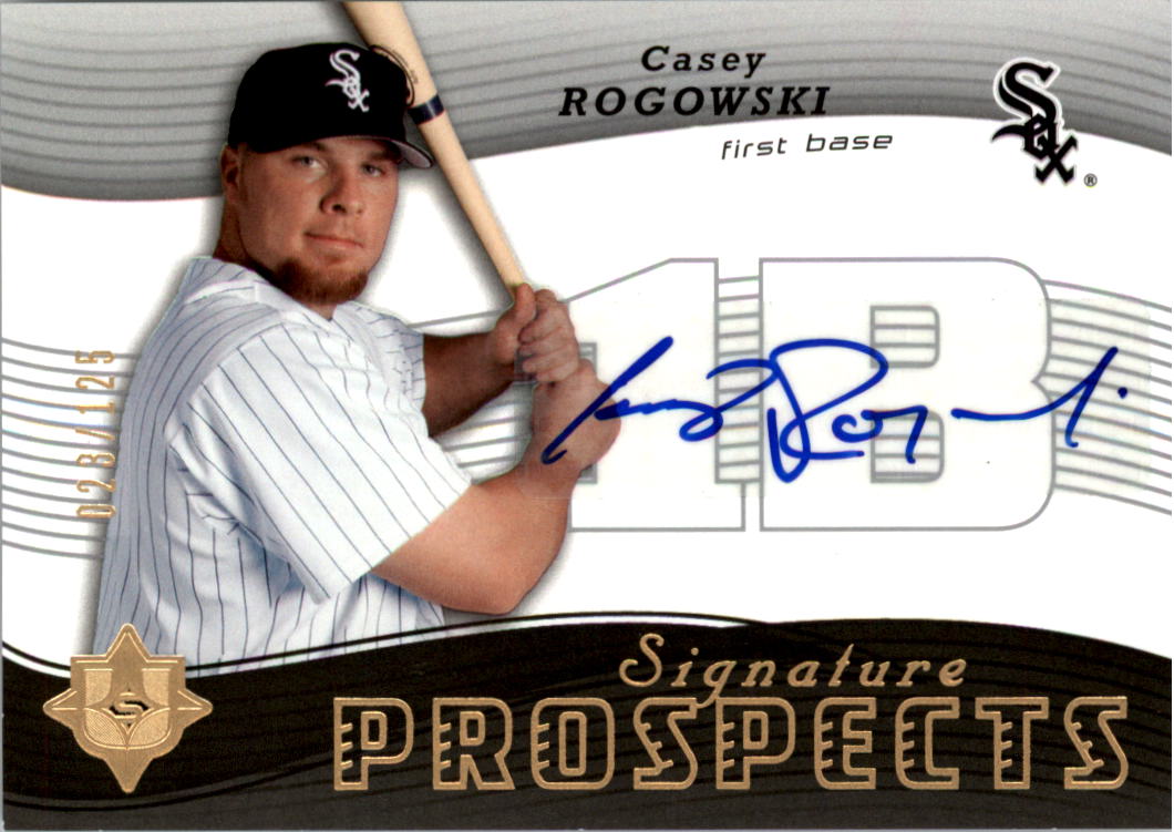 2005 Ultimate Signature #117 Casey Rogowski AU RC - /125 - NM-MT