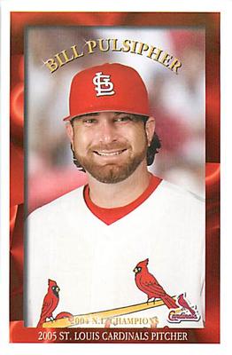 2005 Cardinals Police #20 Bill Pulsipher - NM-MT