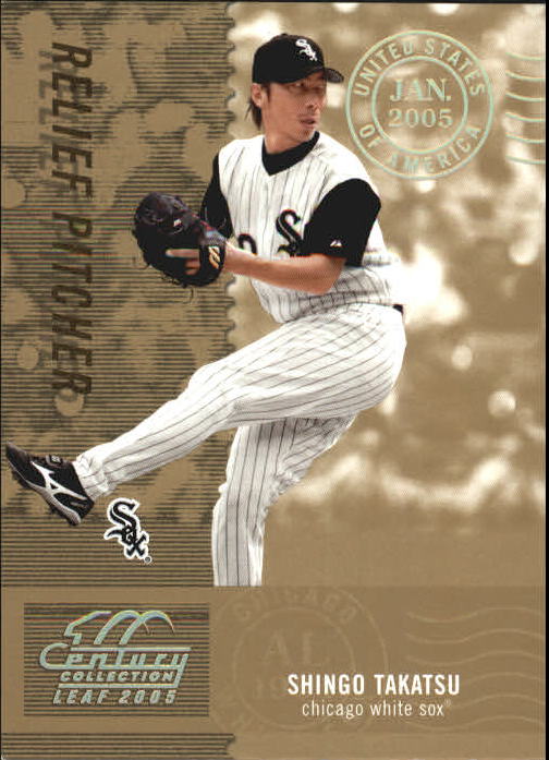 2005 Leaf Century Post Marks Gold #66 Shingo Takatsu - NM-MT