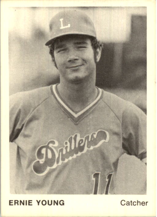 1975 Lafayette Drillers TCMA #8 Ernie Young - NM