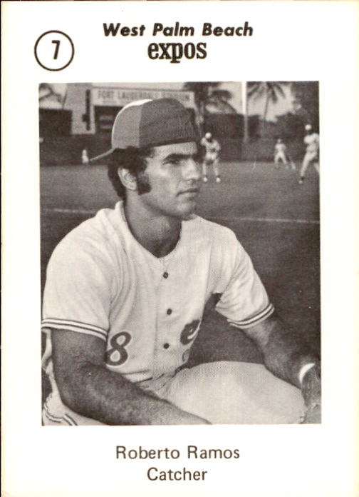 1975 West Palm Beach Expos Sussman #7 Roberto Ramos - NM