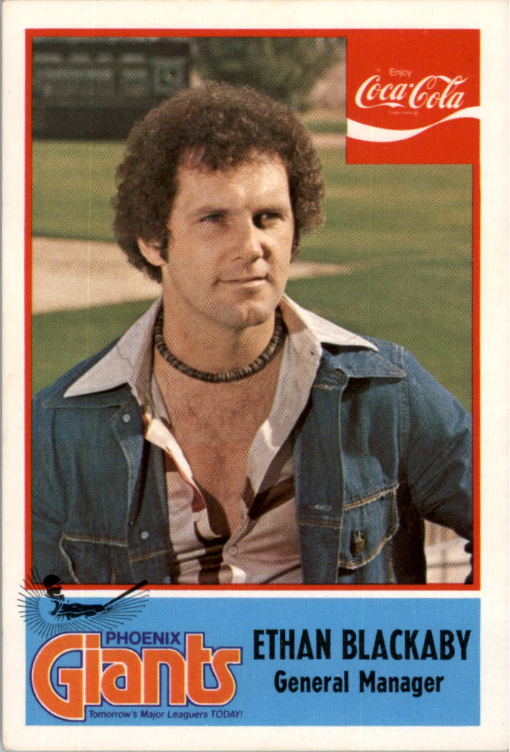 1976 Phoenix Giants Coca Cola #2 Ethan Blackaby GM - NM