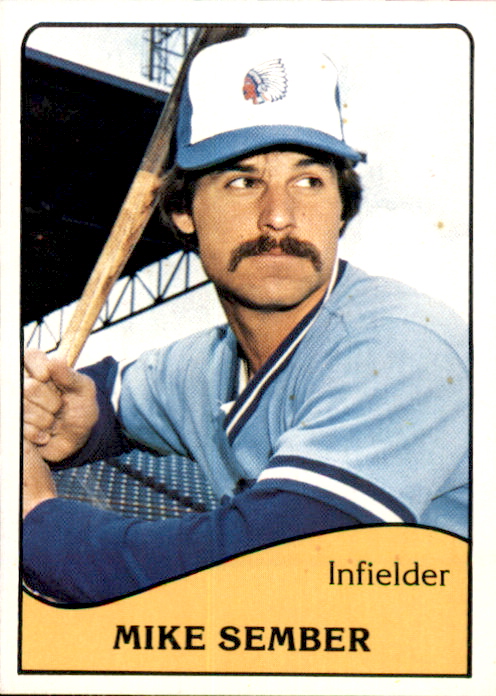 1979 Syracuse Chiefs TCMA #10 Mike Sember - NM