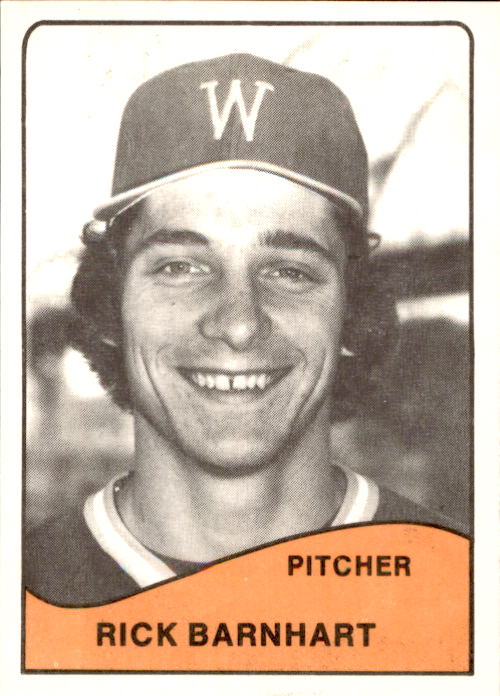 1979 Wausau Timbers TCMA #13 Rick Barnhart - NM