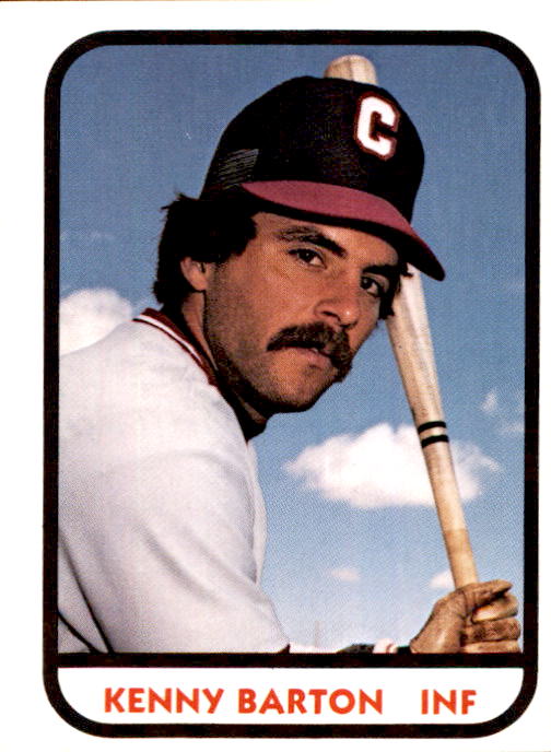1981 Charleston Charlies TCMA #10 Kenny Barton - NM
