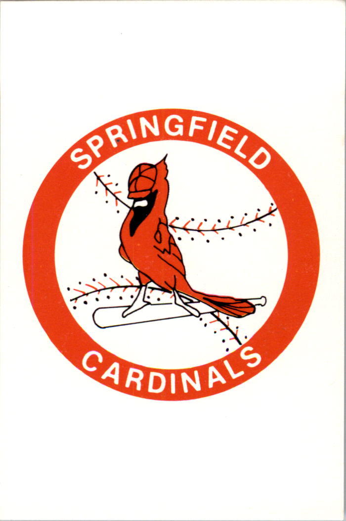 1982 Springfield Cardinals Fritsch #1 Checklist - NM-MT