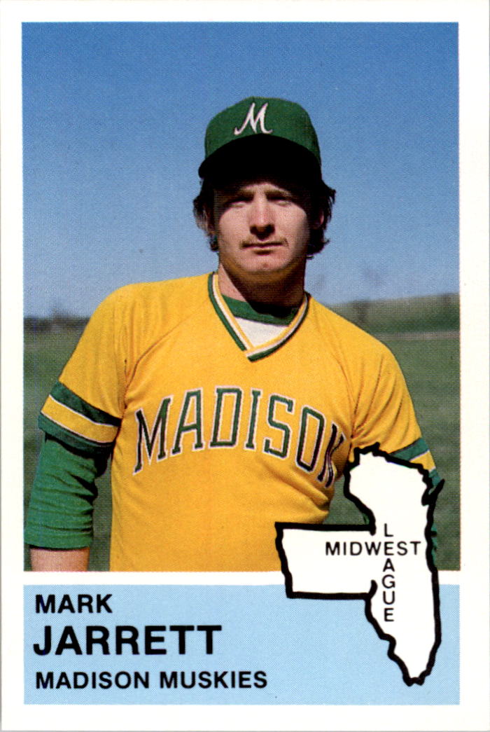 1982 Madison Muskies Fritsch #12 Mark Jarrett - NM-MT