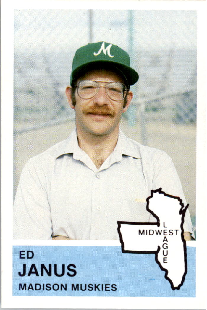 1982 Madison Muskies Fritsch #33 Ed Janus MG - NM-MT