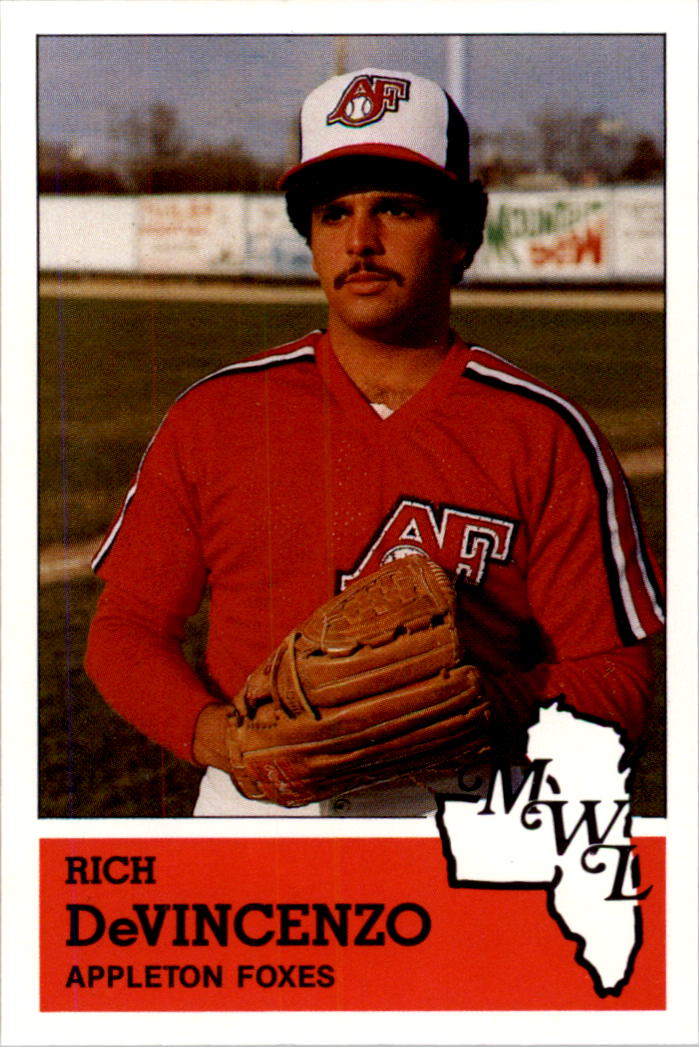1983 Appleton Foxes Fritsch #7 Rich DeVincenzo - NM-MT