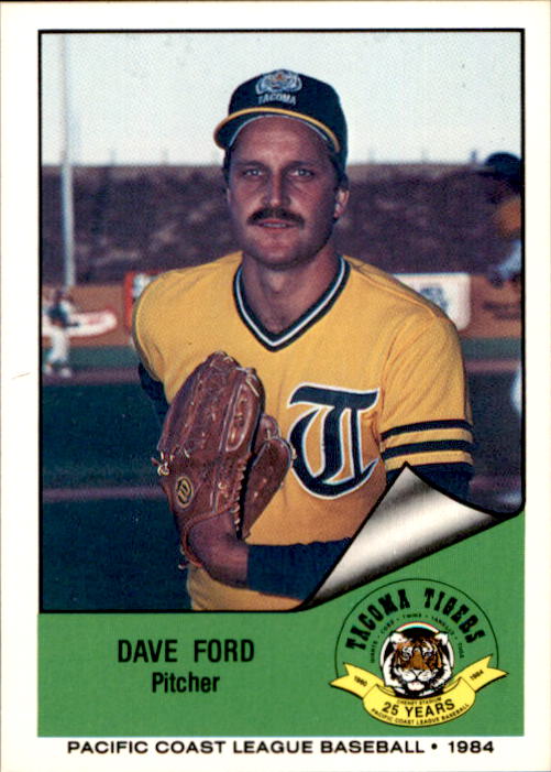 1984 Tacoma Tigers Cramer #94 Dave Ford North Olmsted Ohio OH Baseball ...