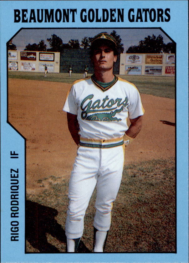 1985 Beaumont Golden Gators TCMA #10 Rigo Rodriguez - NM-MT - Jim ...