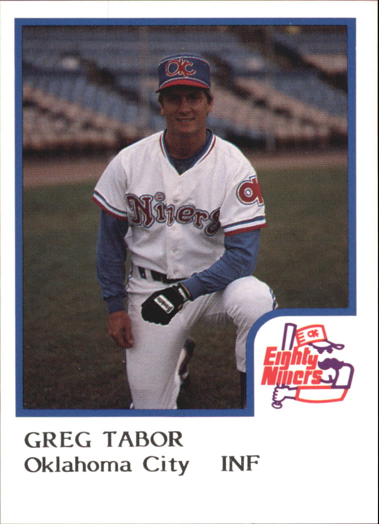 1986 Oklahoma City 89ers ProCards #23 Greg Tabor - NM-MT
