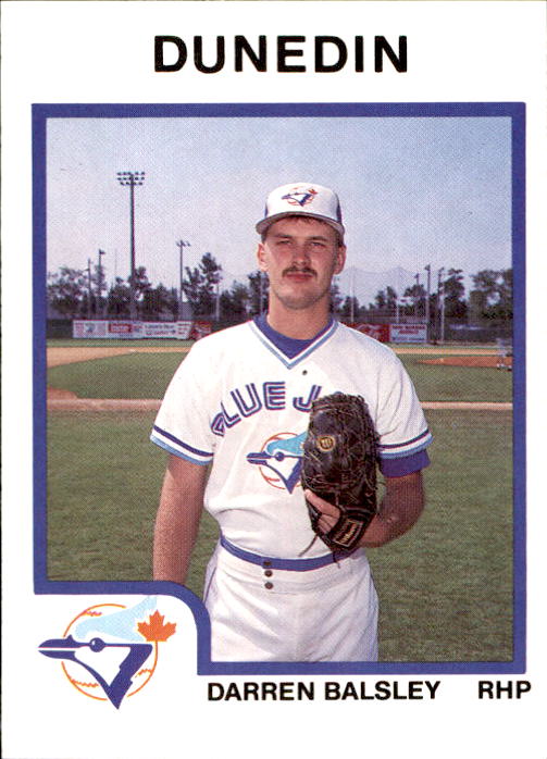 1987 Dunedin Blue Jays ProCards #931 Darren Balsley - NM