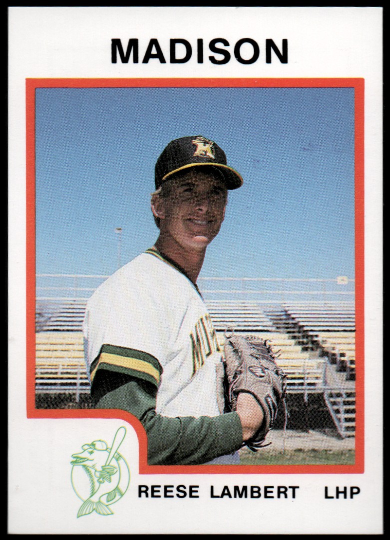 1987 Madison Muskies ProCards #23 Reese Lambert - NM-MT