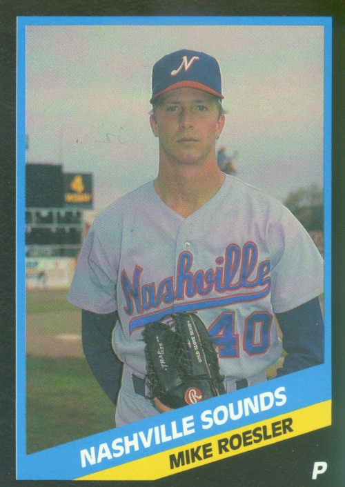 1988 Nashville Sounds CMC #11 Mike Roesler - NM