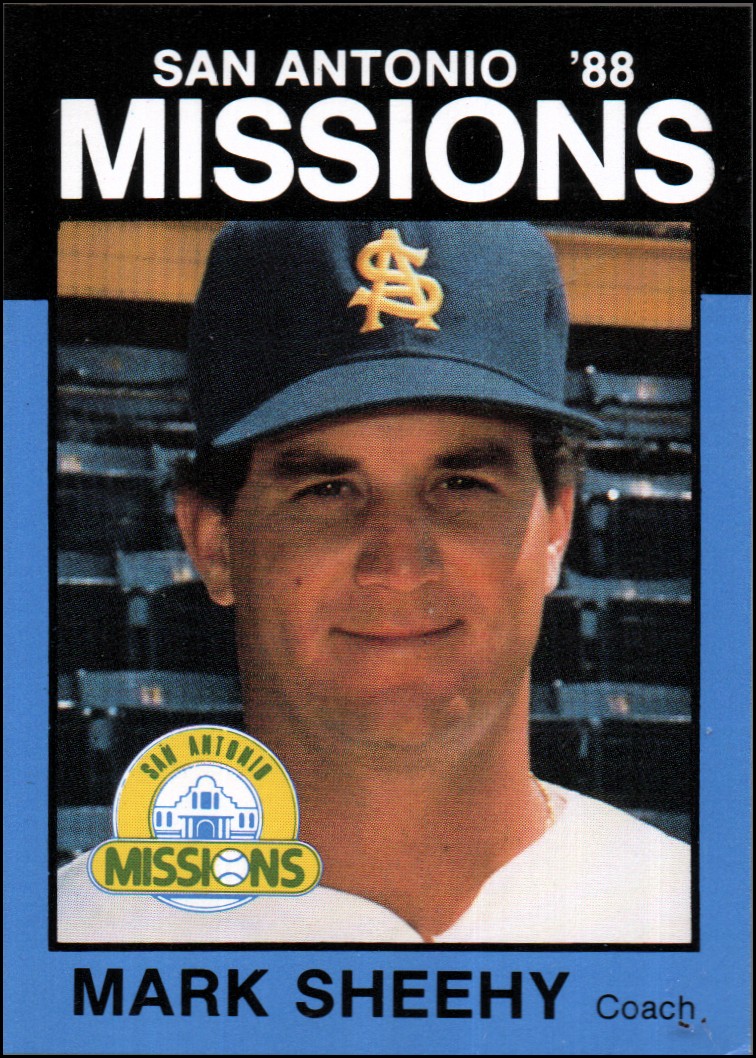1988 San Antonio Missions Best #25 Mark Sheehy - NM-MT