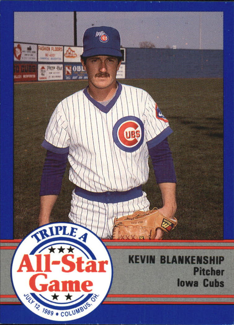 1989 Triple A All-Stars ProCards #AAA44 Kevin Blankenship - NM-MT