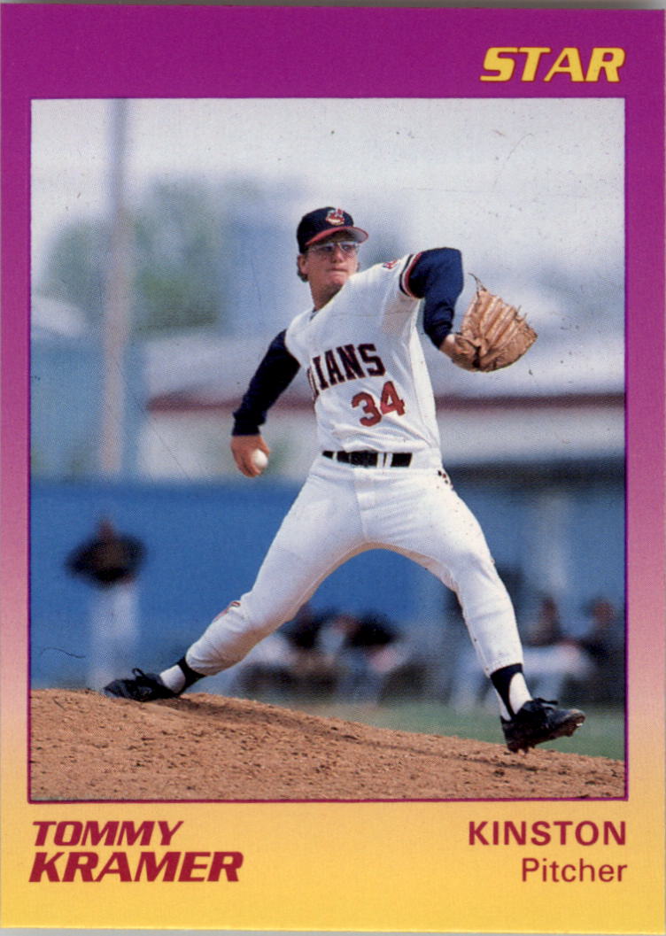 1989 Kinston Indians Star #11 Tommy Kramer - NM-MT