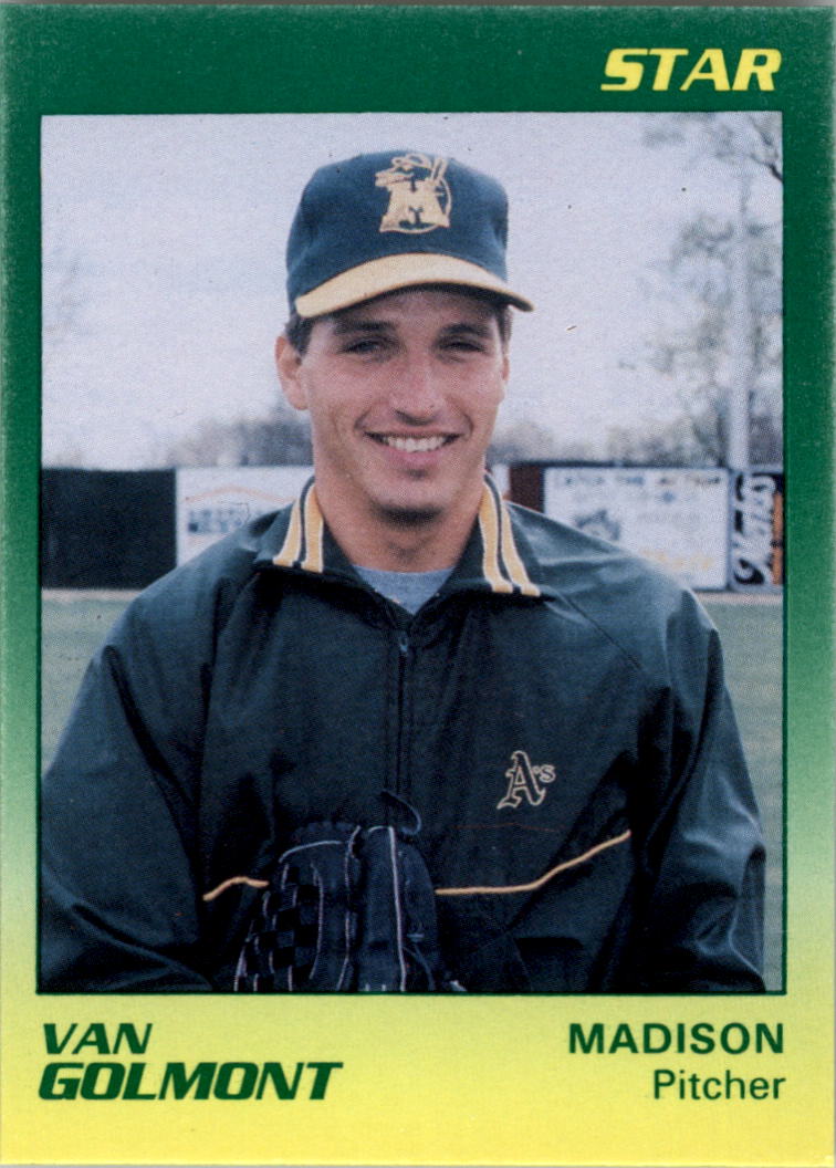 1989 Madison Muskies Star #29 Van Golmont - NM-MT