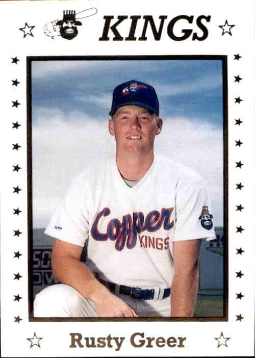 1990 Butte Copper Kings Sports Pro #4 Rusty Greer - NM