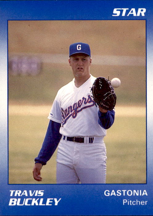 1990 Gastonia Rangers Star #3 Travis Buckley - NM