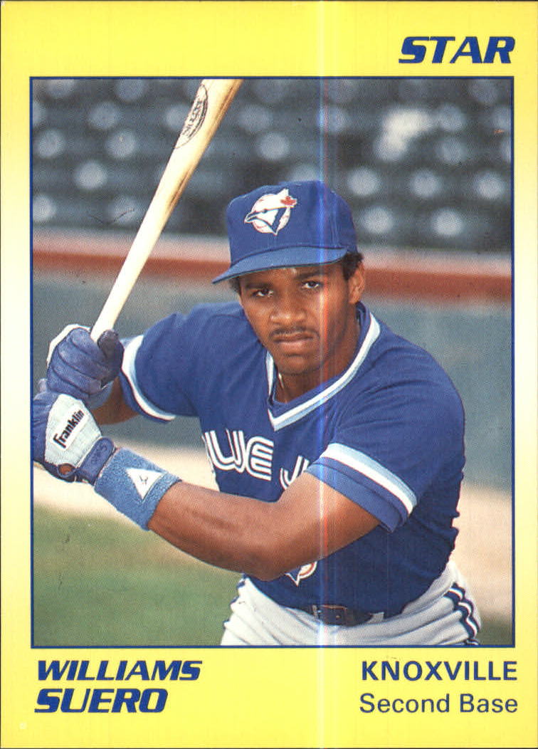 1990 Knoxville Blue Jays Star #19 William Suero - NM-MT
