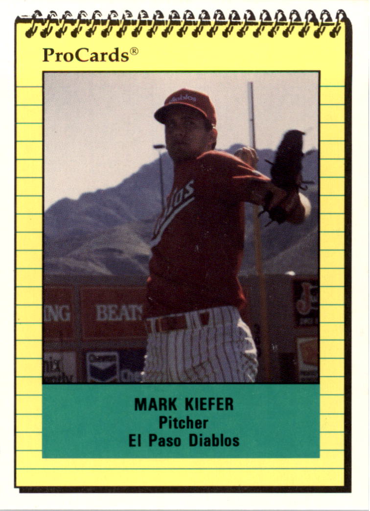 1991 El Paso Diablos ProCards #2744 Mark Kiefer - NM-MT