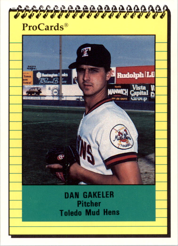 1991 Toledo Mud Hens ProCards #1924 Dan Gakeler - NM-MT