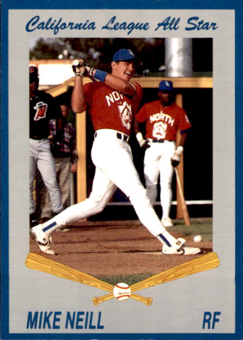 1992 California League All-Stars Cal League Cards #4 Mike Neill - NM
