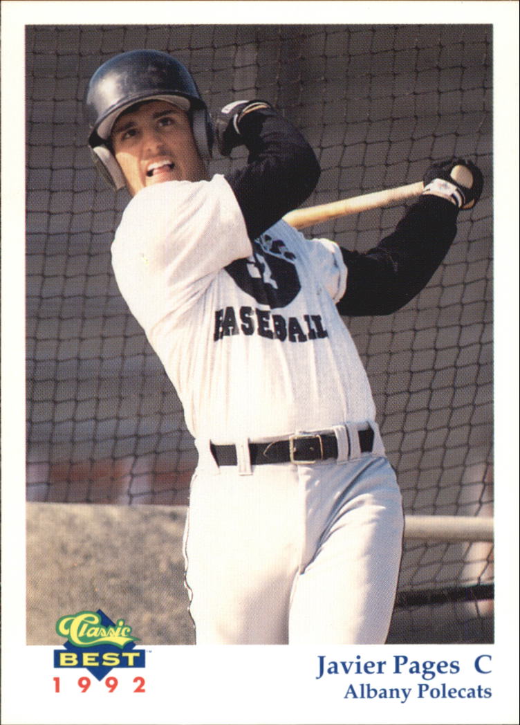 1992 Albany Polecats Classic/Best #11 Javier Pages - NM-MT