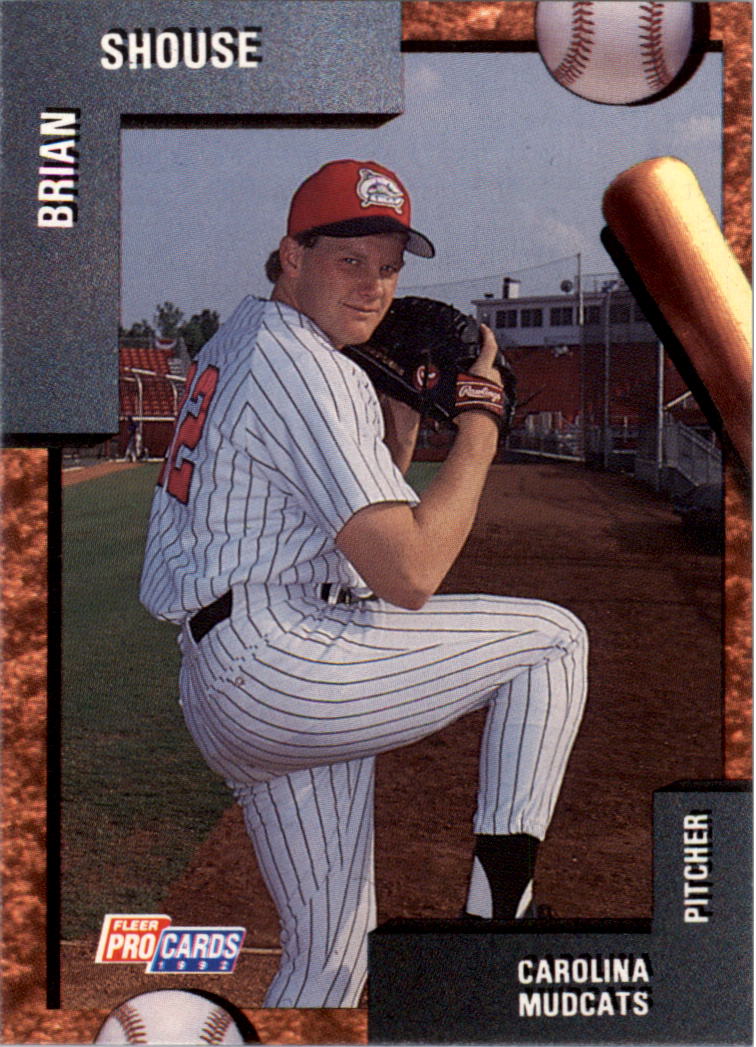 1992 Carolina Mudcats Fleer/ProCards #1179 Brian Shouse - NM-MT