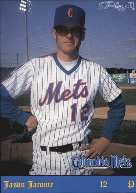 1992 Columbia Mets PLAY II #28 Jason Jacome - NM-MT